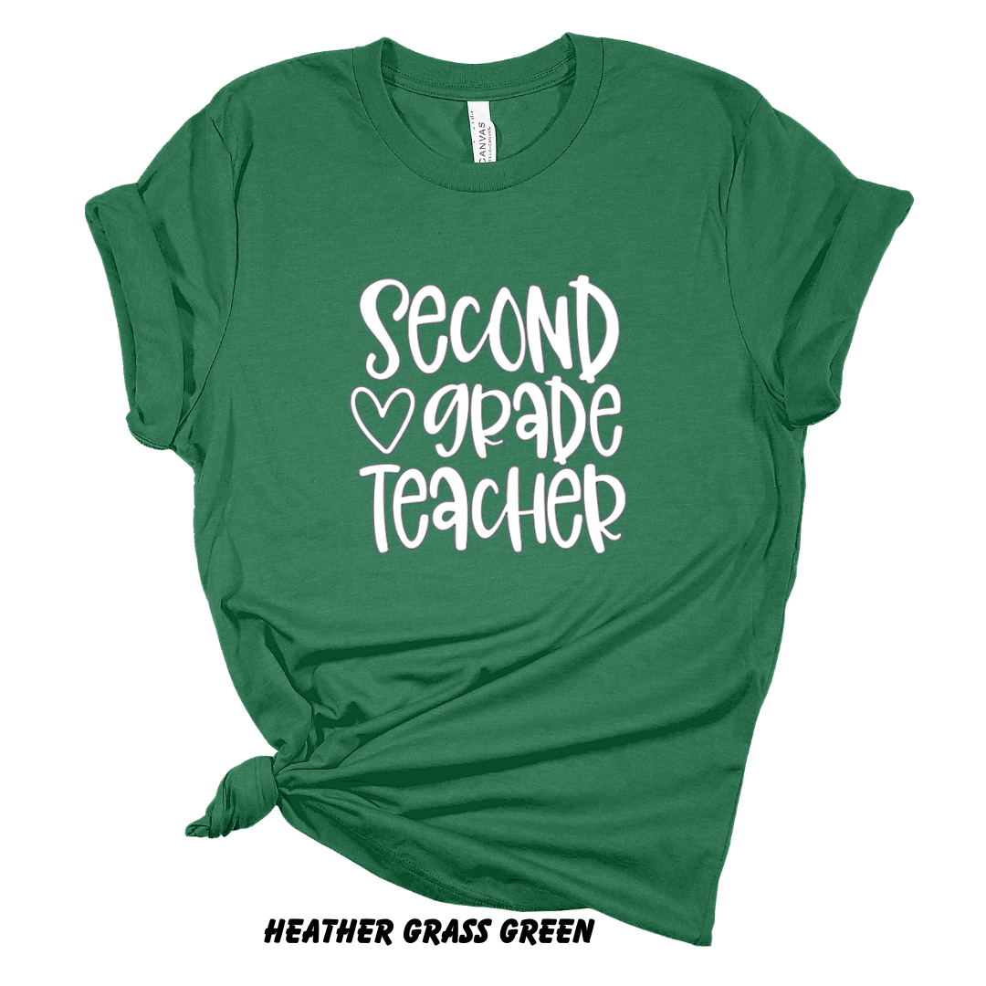 Heart Teacher Tee – AB-Creations